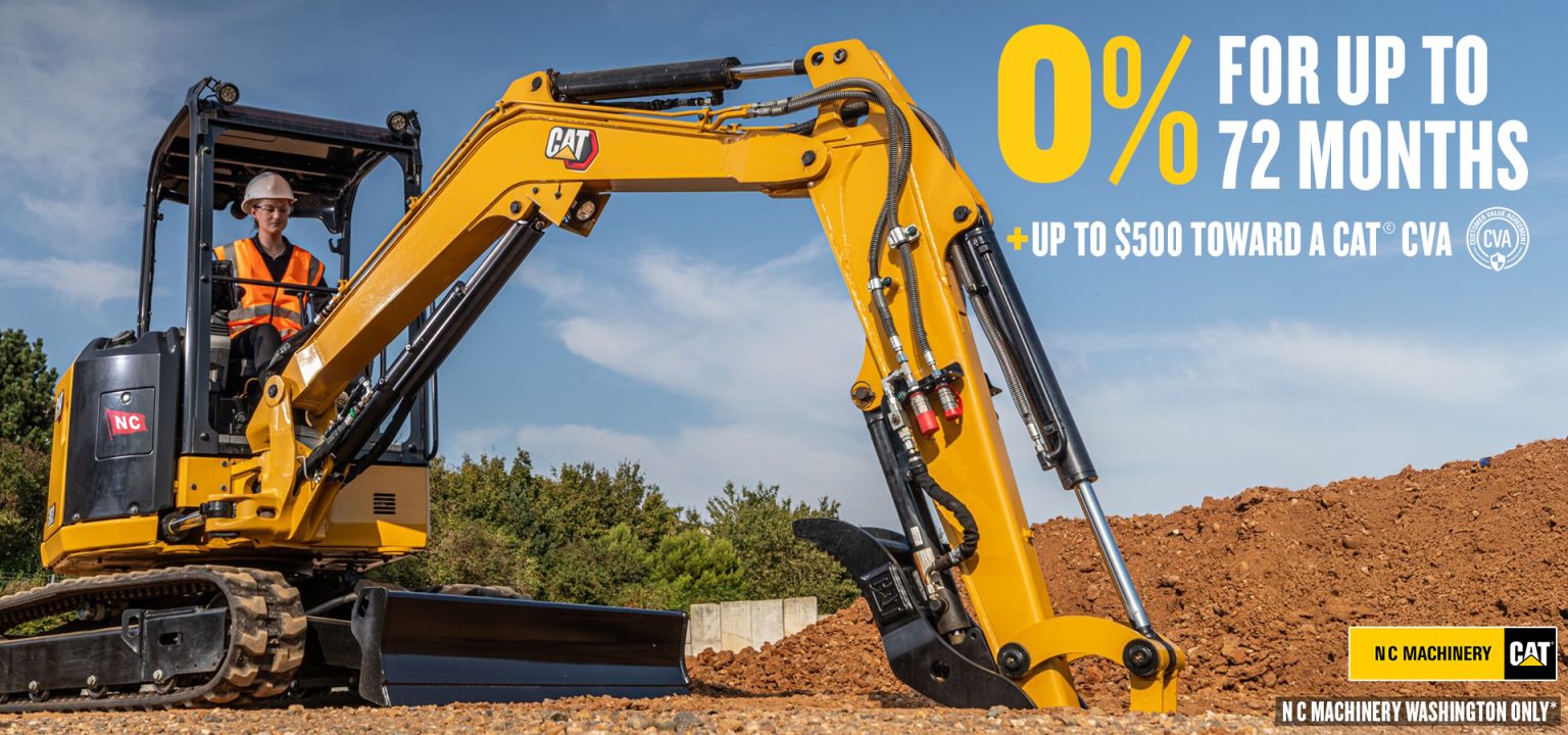 0% FINANCING FOR 72 MONTHS ON SELECT CAT® COMPACT CONSTRUCTION ...