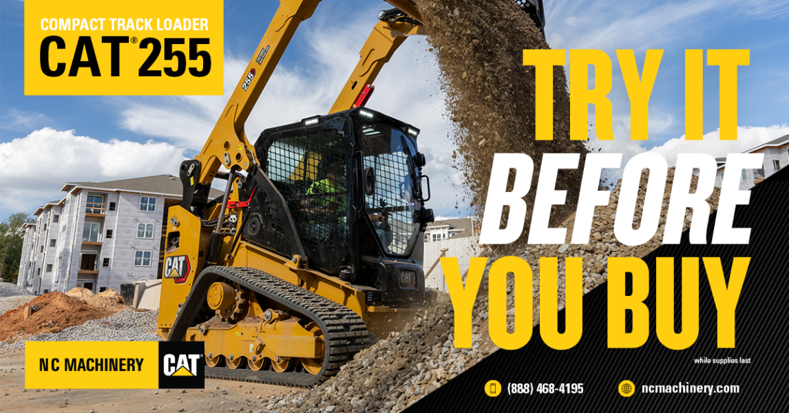 Try It Before You Buy: Cat Compact Construction Equipment | N C Machinery